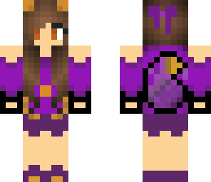 Oveda wolf girl | Minecraft Skin