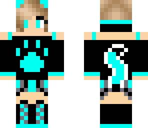 Blue cat | Minecraft Skin