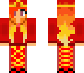 Flame Princess | Minecraft Skin