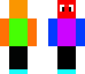 Rubik Cube Skin | Minecraft Skin