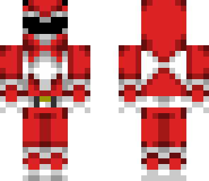 red power ranger | Minecraft Skin