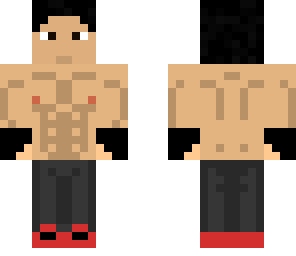 Musculoso Human Minecraft Skins