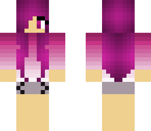 Magenta Girl | Minecraft Skins