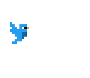 Beautiful Blue Bird | Minecraft Skin