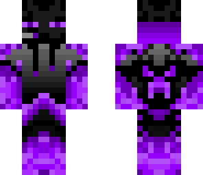 Enderman gamer purple | Minecraft Skin