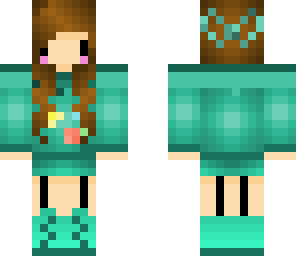 Chibi BMO girl | Minecraft Skin