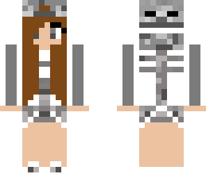 Skeleton Girl | Minecraft Skin