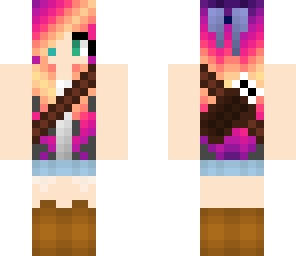 Cute Archer Girl | Minecraft Skin