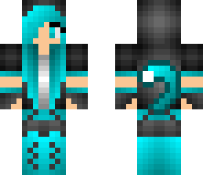 Blue cat | Minecraft Skin