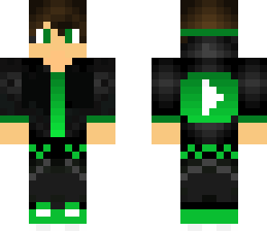 Green Youtuber | Minecraft Skin