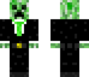 Creeper Syndicate SynHD Green Tie | Minecraft Skin