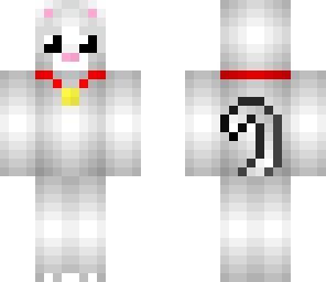 cute white cat | Minecraft Skin