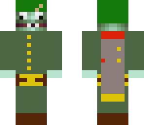 foot zombie soder plants vs zombies | Minecraft Skin