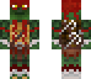 raphael TMNT | Minecraft Skin