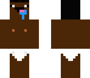 Derpy Black Man | Minecraft Skin