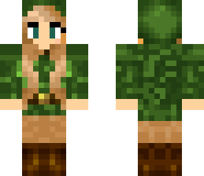 forest elf girl | Minecraft Skins