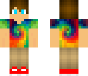 EDIT Tie Dye | Minecraft Skin