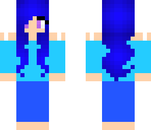 Blue moon | Minecraft Skin