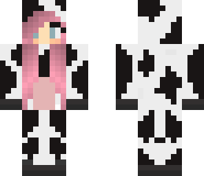 Cow Girl Pink | Minecraft Skin