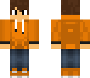 Orange boy | Minecraft Skin