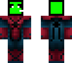 Spoder Man Minecraft Skins