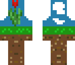 Red Tulip | Minecraft Skin