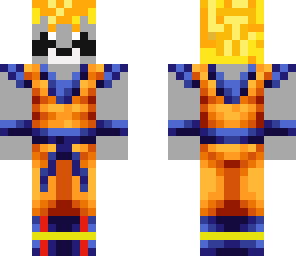 Goku ssj | Minecraft Skin