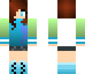 shaded bad girl | Minecraft Skins
