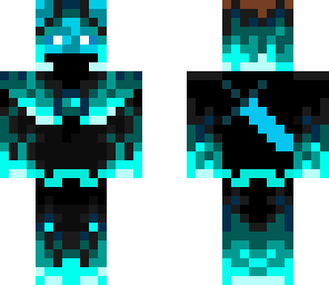 Blue Demon Assassin | Minecraft Skin