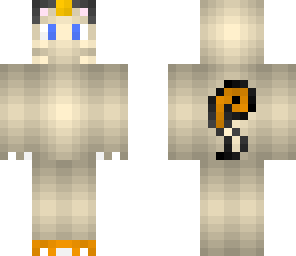 Meowth From pokemon | Minecraft Skin