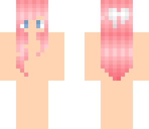 Pink Hair Base | Minecraft Skin