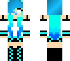 herobrine girl v2 | Minecraft Skins