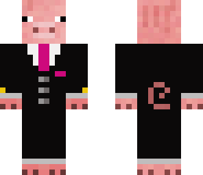 Pig in a suit | Minecraft Skin