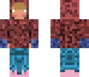 SleepyTime Slippers Fall Hoodie | Minecraft Skin