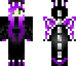 Ender Dragon Girl | Minecraft Skin