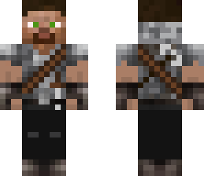 Adventure Steve battle axe | Minecraft Skin