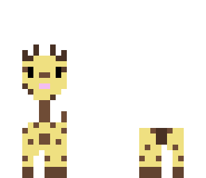 Cute Giraffe | Minecraft Skin