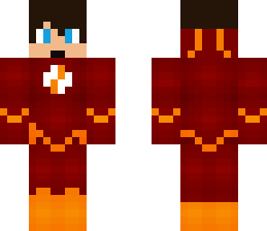 The Flash Unmasked | Minecraft Skin