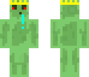 Derpy Slime King | Minecraft Skin