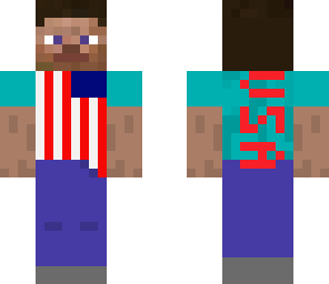 American Patriotic Steve | Minecraft Skin
