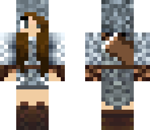 white archer girl | Minecraft Skin