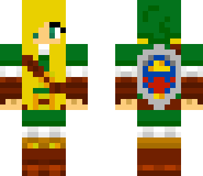 Legend of zelda minecraft zelda skin - jopmoves