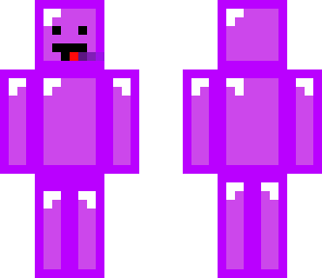 Derpy purple guy | Minecraft Skin