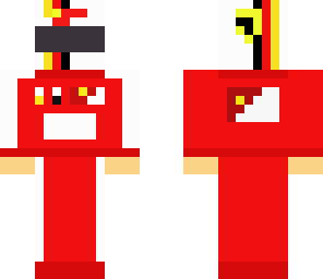 Sebastian Vettel | Minecraft Skin