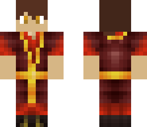 Me as a Firebender | Minecraft Skin
