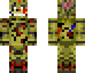 fnaf 3 springtrap skins | Minecraft Skins