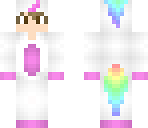 Unicorn Man | Minecraft Skin