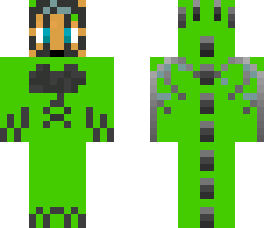 Green dragon | Minecraft Skin