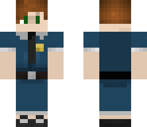 Fnaf Boy NightGuard | Minecraft Skin