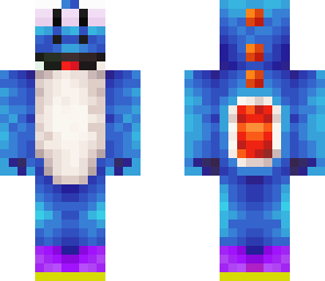 Blue Yoshi | Minecraft Skin